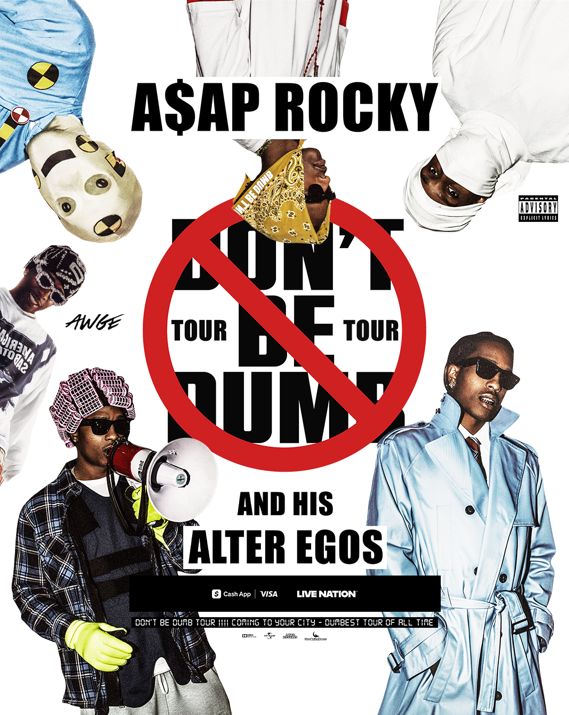 VIP Nation Europe: A$AP Rocky: Don't Be Dumb World Tour